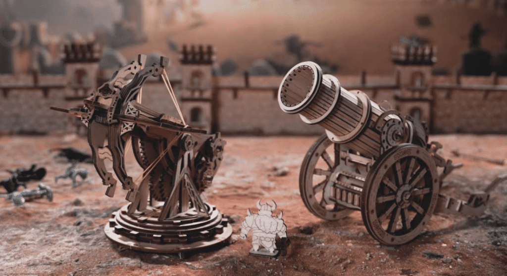 ROKR Epic War Wheeled Siege Artillery & Siege Heavy Ballista